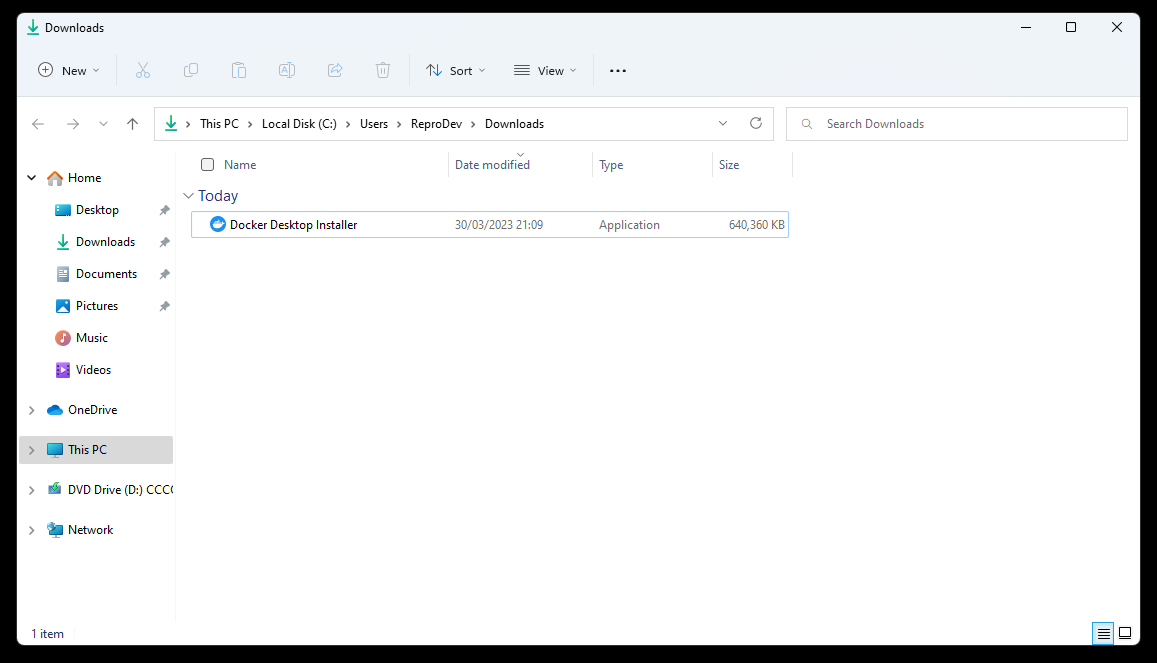 Get Started with Docker - Part 2b: Windows 11 Install Guide