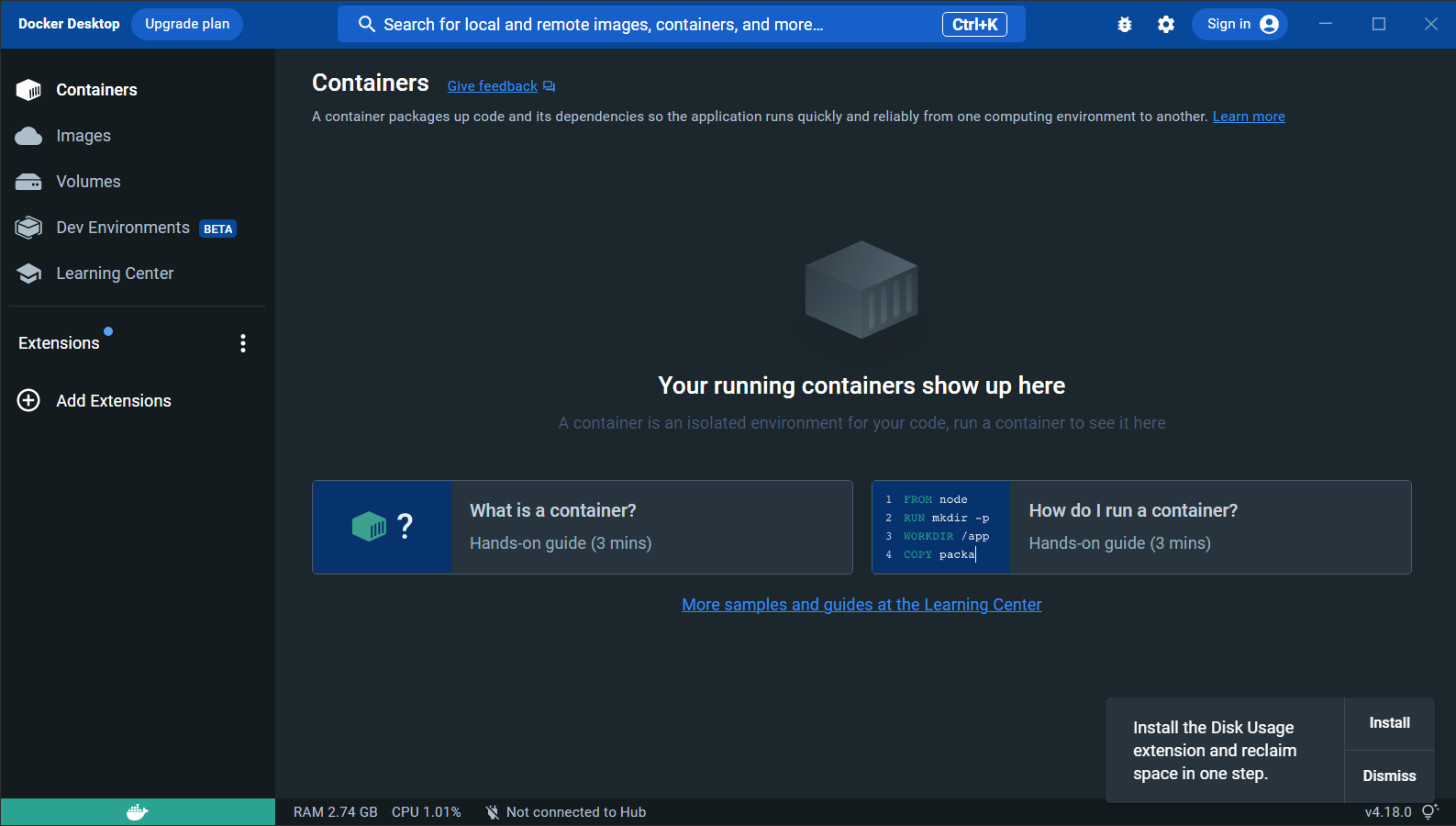 Get Started with Docker - Part 2b: Windows 11 Install Guide