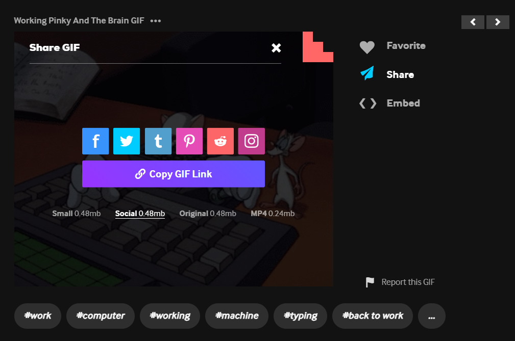 GIPHY Linker : An easier way to embed GIFs into your blog