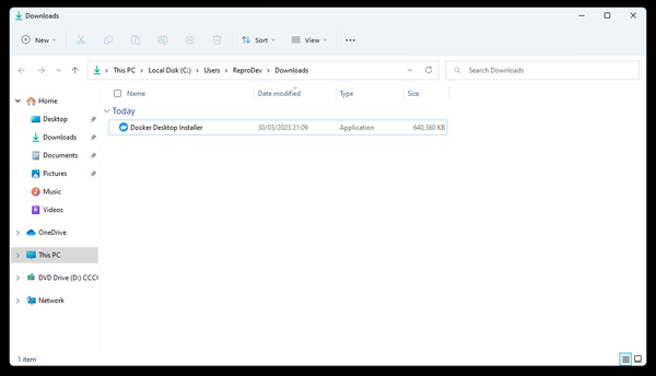 Get Started with Docker - Part 2b: Windows 11 Install Guide